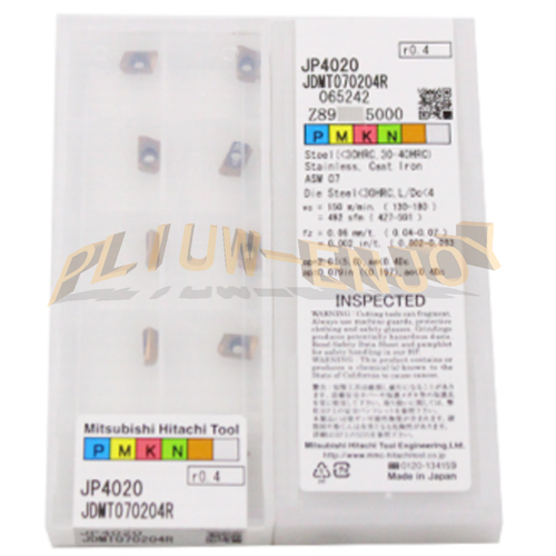 10PCS New HITACHI JDMT070204R JP4020 Carbide Inserts | eBay