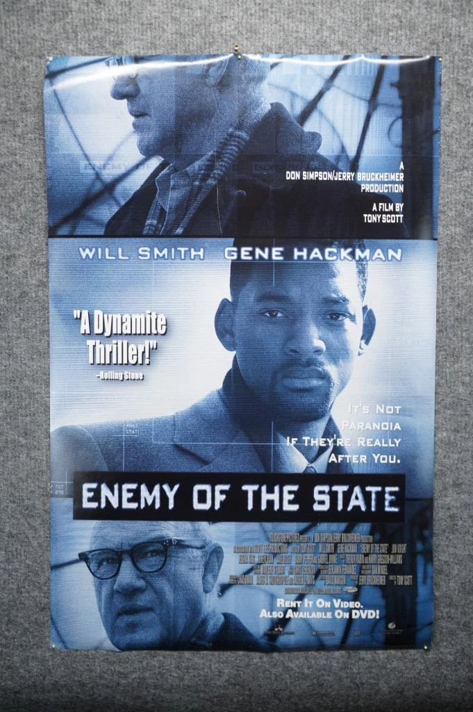 Enemy Of The State Movie Poster
