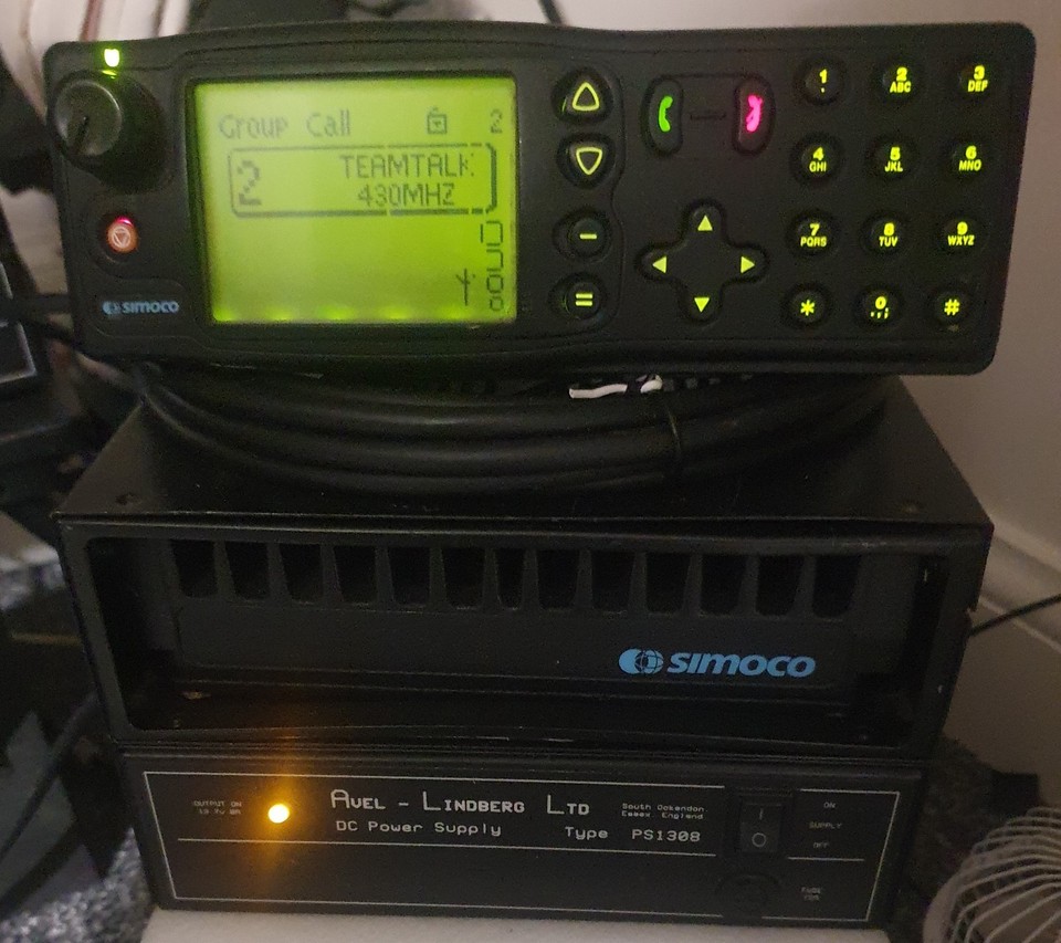 Simoco /Sepura SRM1000 Tetra Mobile Radio (15W) TZ Band 410-430MHz ...
