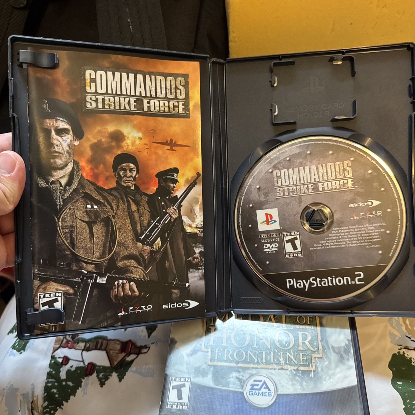 Commandos Strike Force PS2 Playstation 2 Video Game CIB WWII 2006 ...