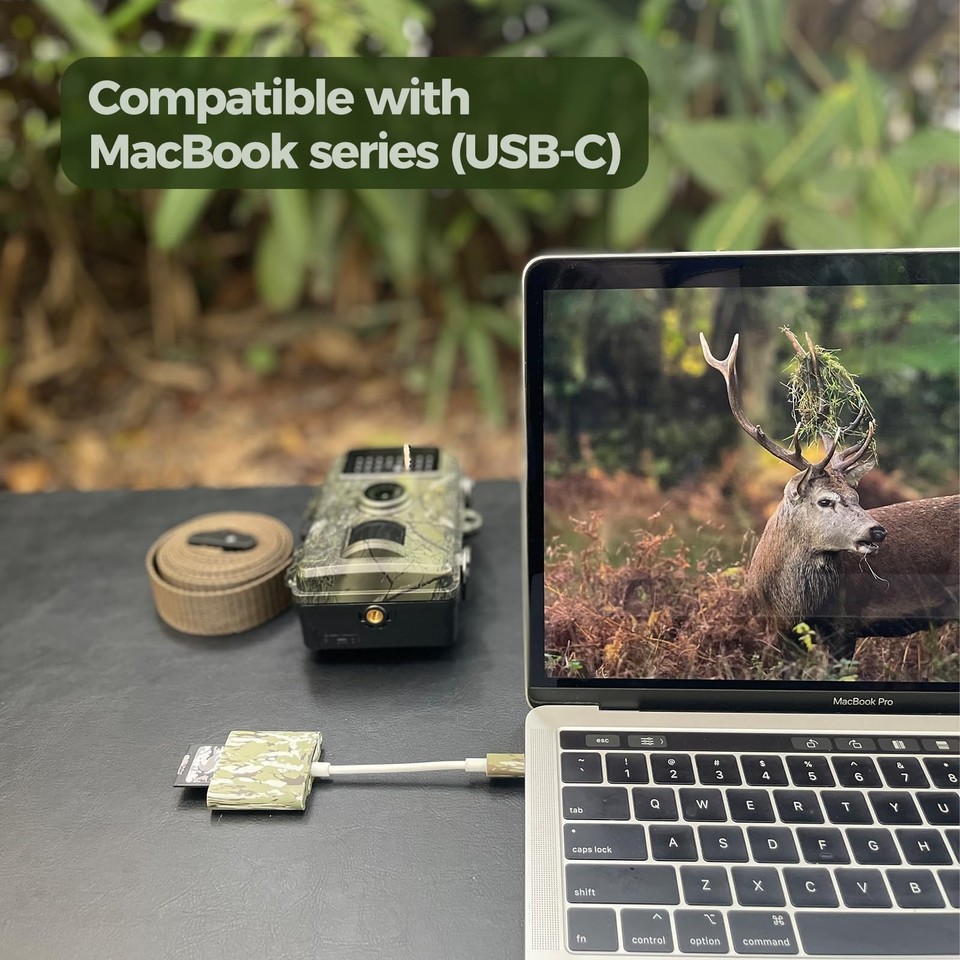 Trail Camera Viewer, Game Camera SD Card Reader for Hunters to View ...