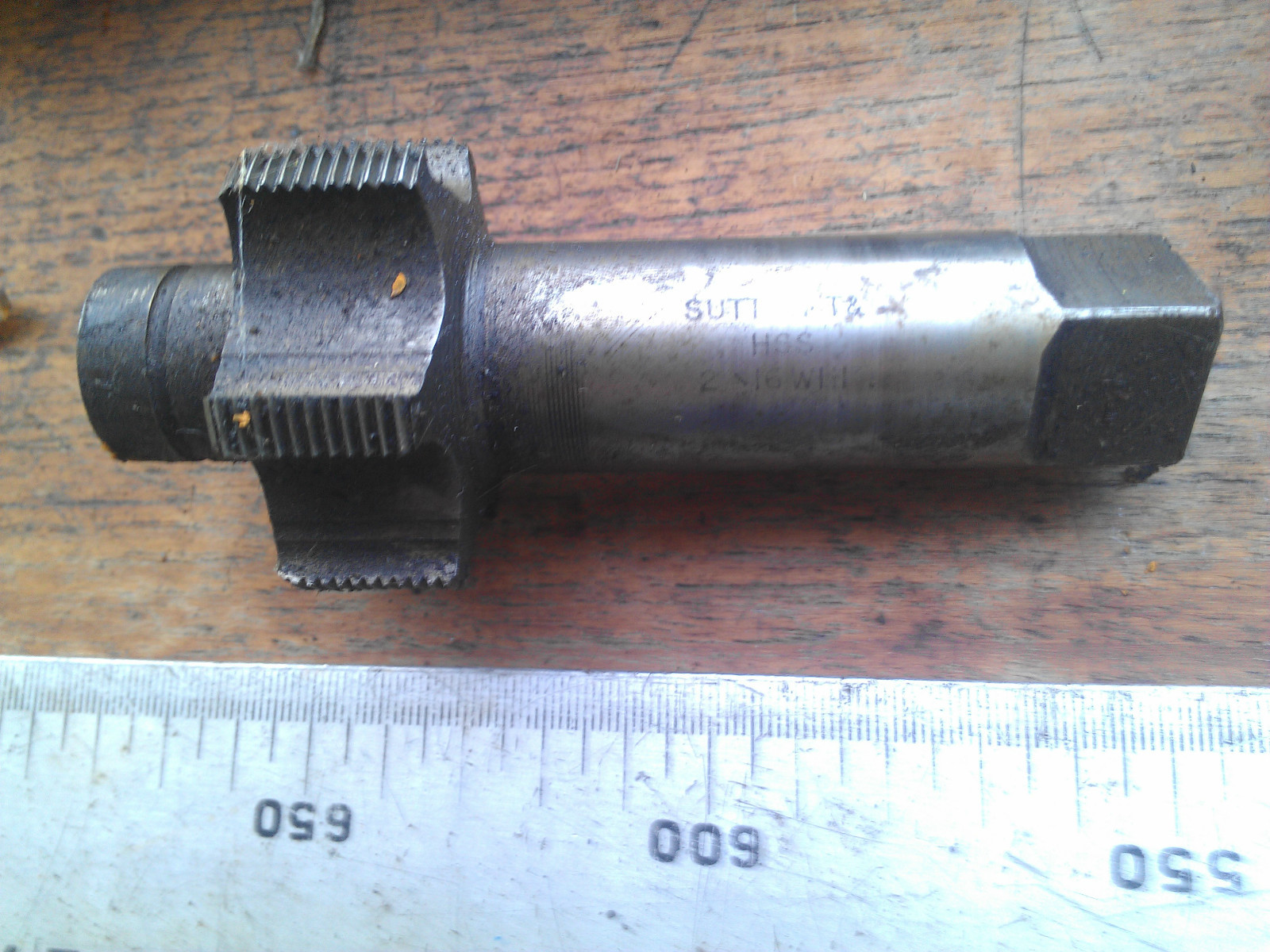 WHIT 1 7/8" x 16, bottom , HSS hand Tap. Sutton | eBay