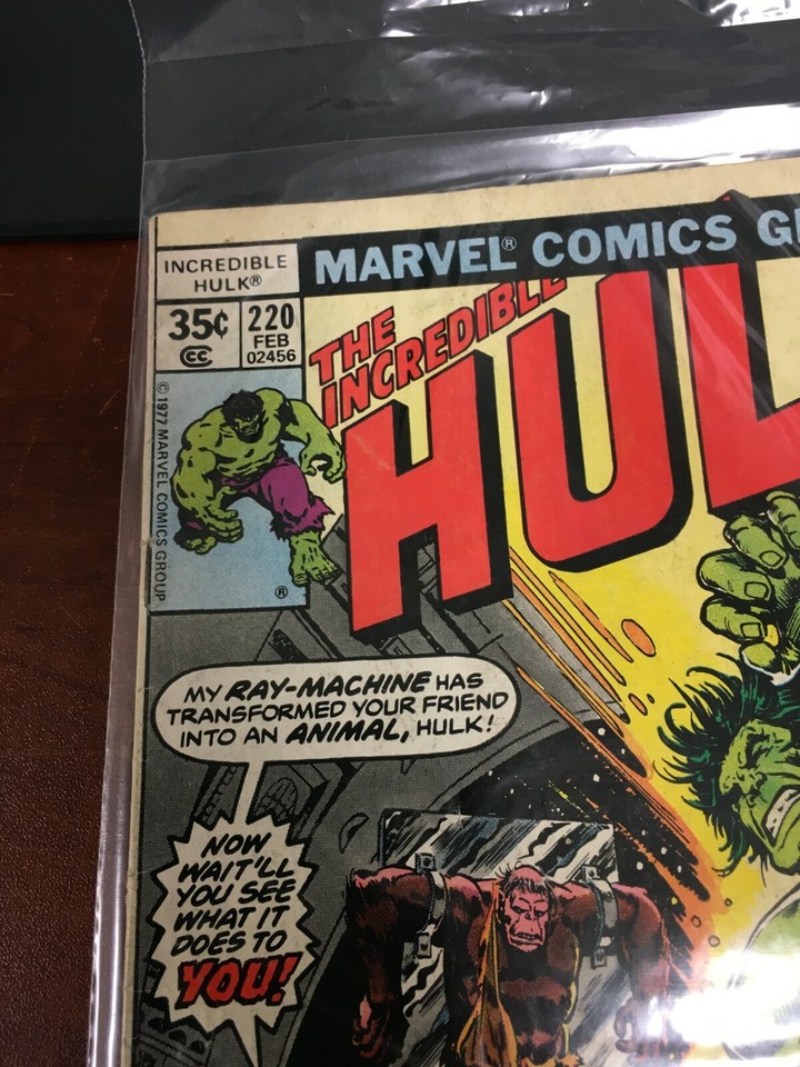 The Incredible Hulk #220 February 1978 Marvel Comics | eBay