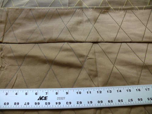 CORAGGIO TEXTILE FABRIC THICK DIAMOND Brown 3Y fr ITALY MSRP-$300+/YARD ...