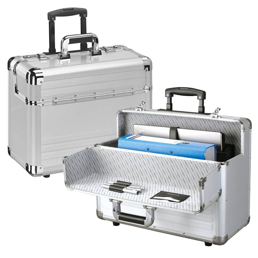 ALUMAXX Reisekoffer OMEGA Pilotenkoffer Trolley 48 x 23 x 38,5 cm ...