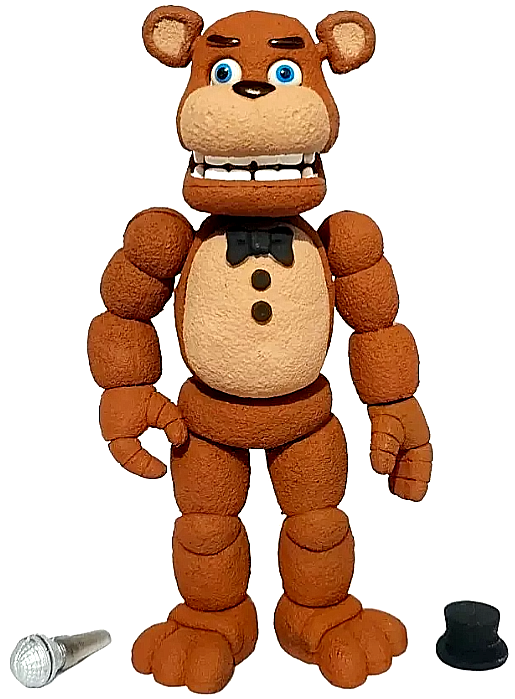 ANIMATRONIC FREDDY FAZBEAR action figure size 8" FNAF five nights at ...