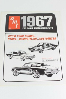 CZ3 AMT 1/25 Customizing Kits 1967 Catalogue Catalog Katalog Catalogo ...