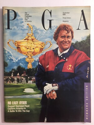 PGA Magazine (The Insider's View of Golf) September 1989 | eBay