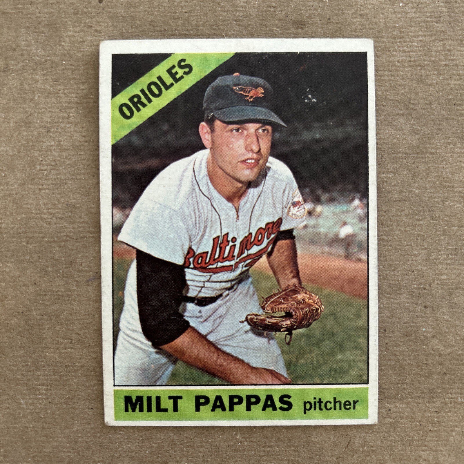 1966 Topps Baseball Milt Pappas Baltimore Orioles Card #105 | eBay