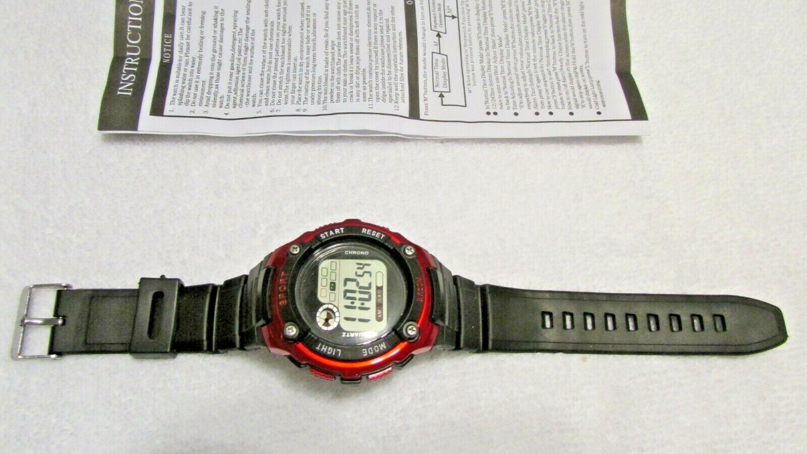 New Hot Rod Magazine Promo Red Digital Sport Watch WR30M | eBay