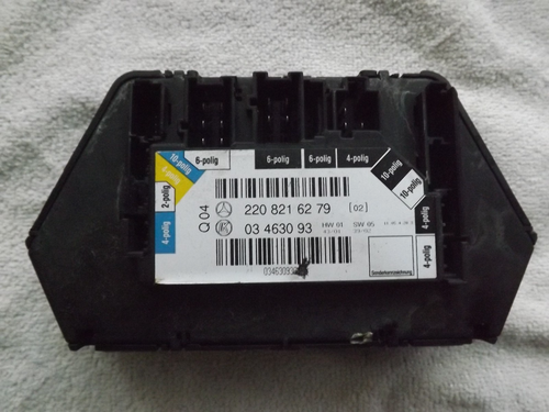 Mercedes S Class W220 Rear Left Door Control Module Unit 220 821 62 79 ...