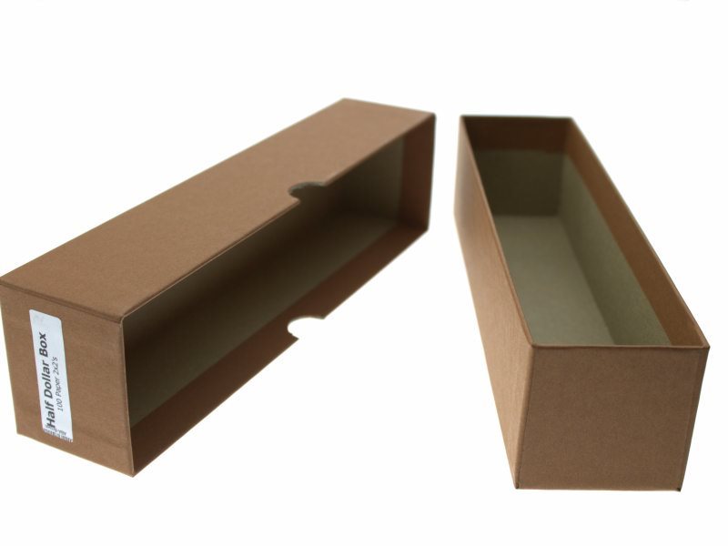 Guardhouse Brown/Half Dollar Coin Box with 100 flips, 2" x 2" x 8.5" | eBay