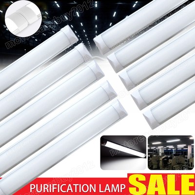 LED Batten Light Ceiling Tube Fluorescent 6500K Daylight 2FT 4FT 5FT ...