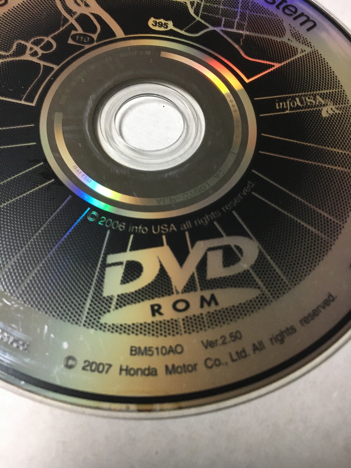 Acura TL MDX CL Honda Black Navigation DVD Ver 2.50 Fits 2000-2003 | eBay