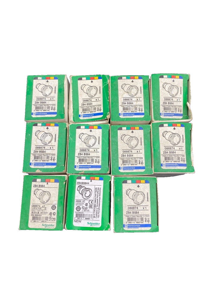 TELEMECANIQUE ZB4 BS54 Pushbutton Red X11PC | eBay