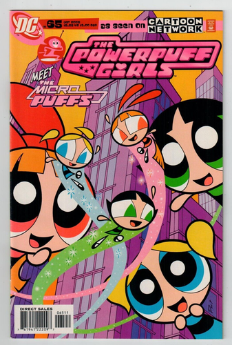 POWERPUFF GIRLS #65 DC Comics 2005 1st Printing Cartoon Network Micro ...