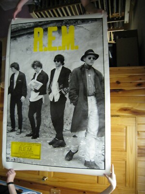 R.E.M. Poster REM R e m Band Shot | eBay