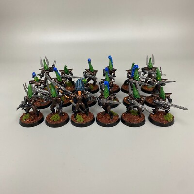18 DRUKHARI DARK ELDAR WARRIORS KABALITES CONVERTED WARHAMMER 40,000 ...