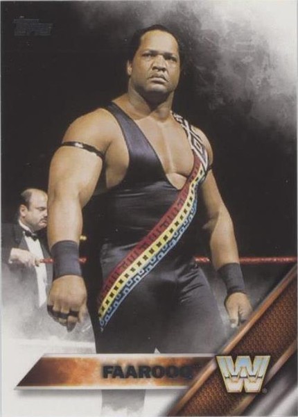 2016 Topps WWE - #88 Faarooq for sale online | eBay