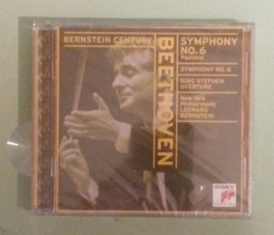 bernstein century BEETHOVEN SYMPHONY NO 6 NO 8 CD NEW bmg edition cover ...
