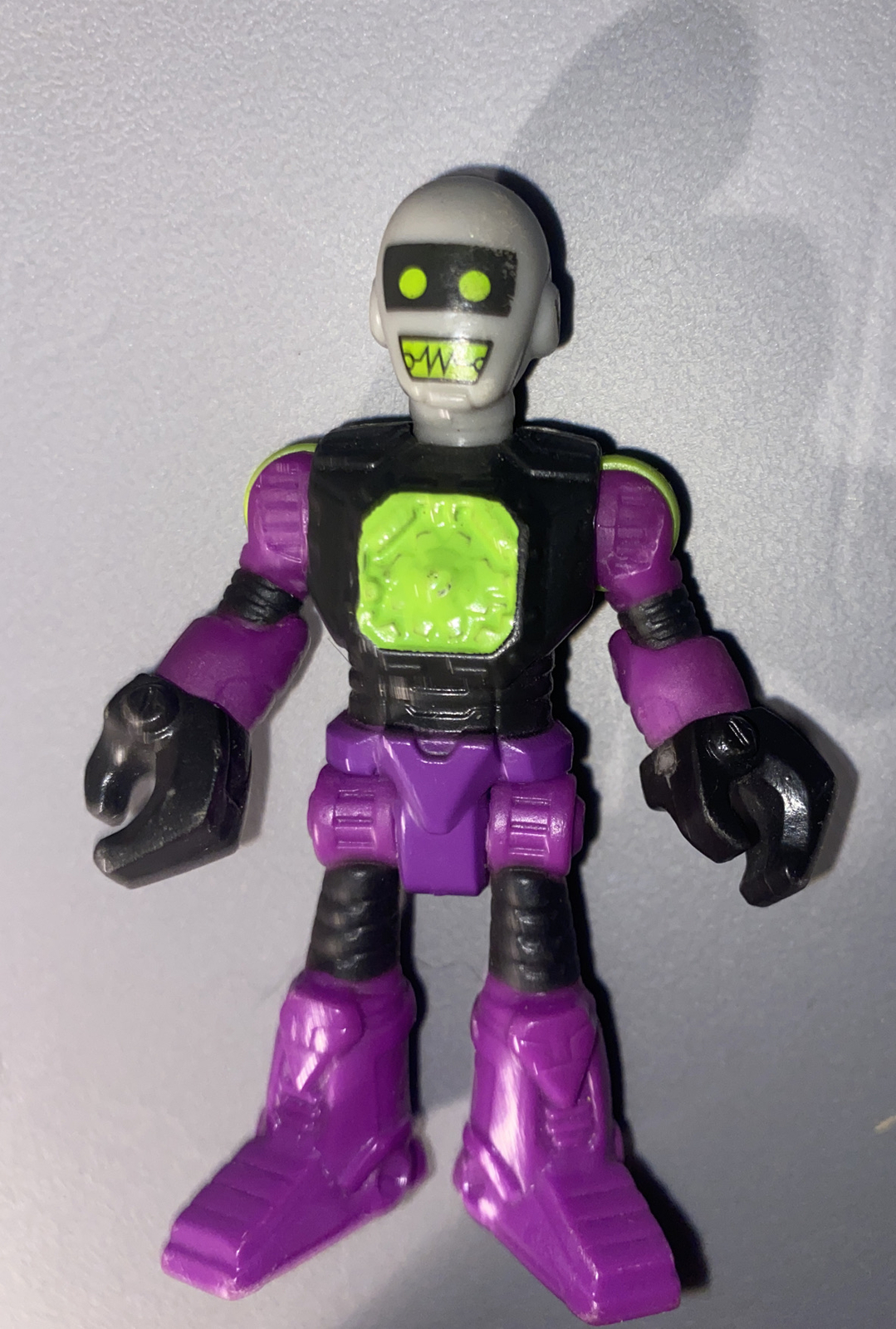 Imaginext Fisher Price Series 4 Evil Robot Purple Action Figure Toy | eBay