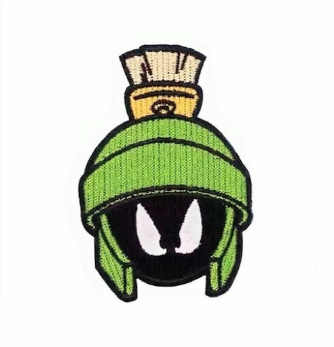Marvin the Martian Head Looney Tunes Vintage Retro Cartoon Iron on Kids ...