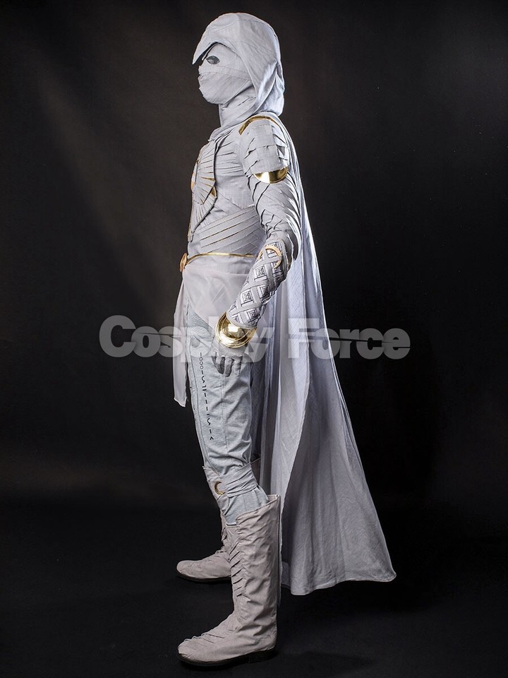 Moon Knight Marc Spector Cosplay Costume Men Halloween Outfit C01134S ...