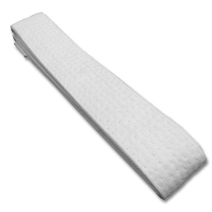 Kids Martial Arts/Karate/Taekwondo/BJJ Solid Color White Belt For GI ...