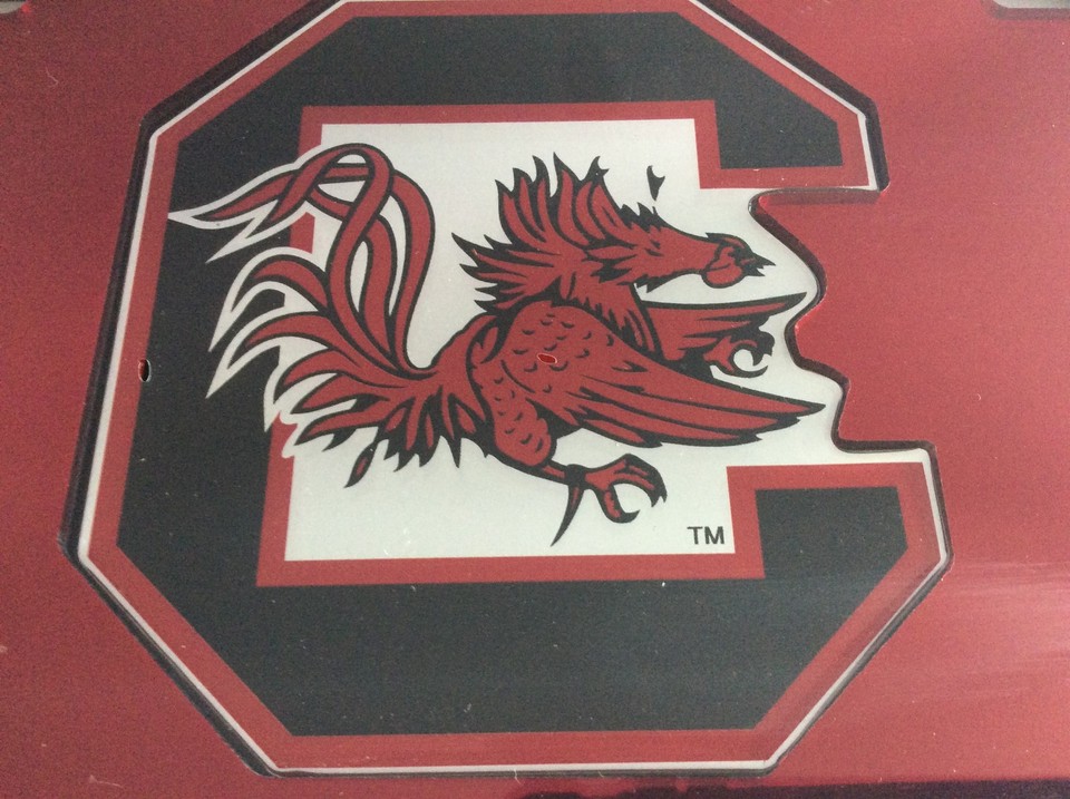 South Carolina Gamecocks License Plate Auto Car Tag Licensed NCAA | eBay