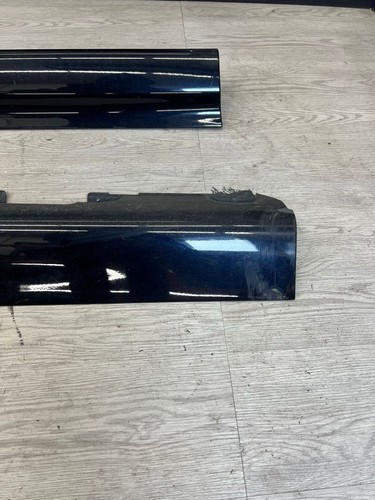 01-06 BMW E46 M3 Rocker Panel Side Skirts OEM Carbon Black | eBay