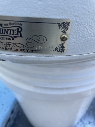 Hunter Original Ceiling Fan White,model#23856-050 Year 2001. 5 Blades ...