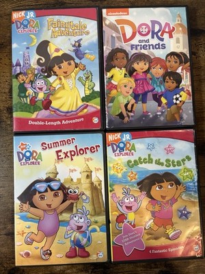 Dora the Explorer DVD Lot of 4 Nickelodeon Nick Jr NTSC | eBay