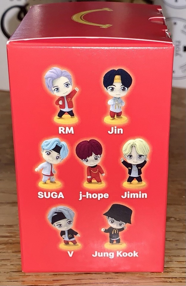 BTS TinyTAN JUNG KOOK Figure w/Collectible Card Encore Ed. McDonald’s 2025 ~NEW | eBay
