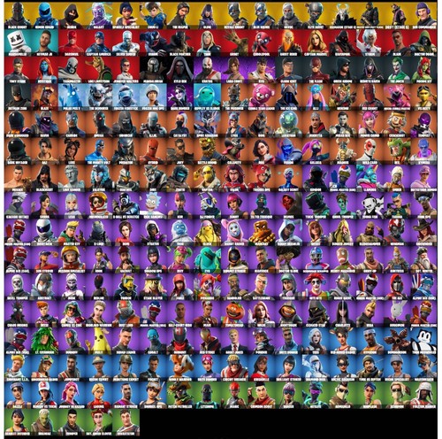 Fn Acc With Ikonik,honor G,galaxy, Black Knight And All OG Battlepasses ...