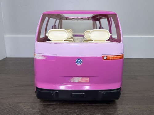 Barbie VW Volkswagen Van / Bus Purple 2002 Mattel, Horn Working | eBay