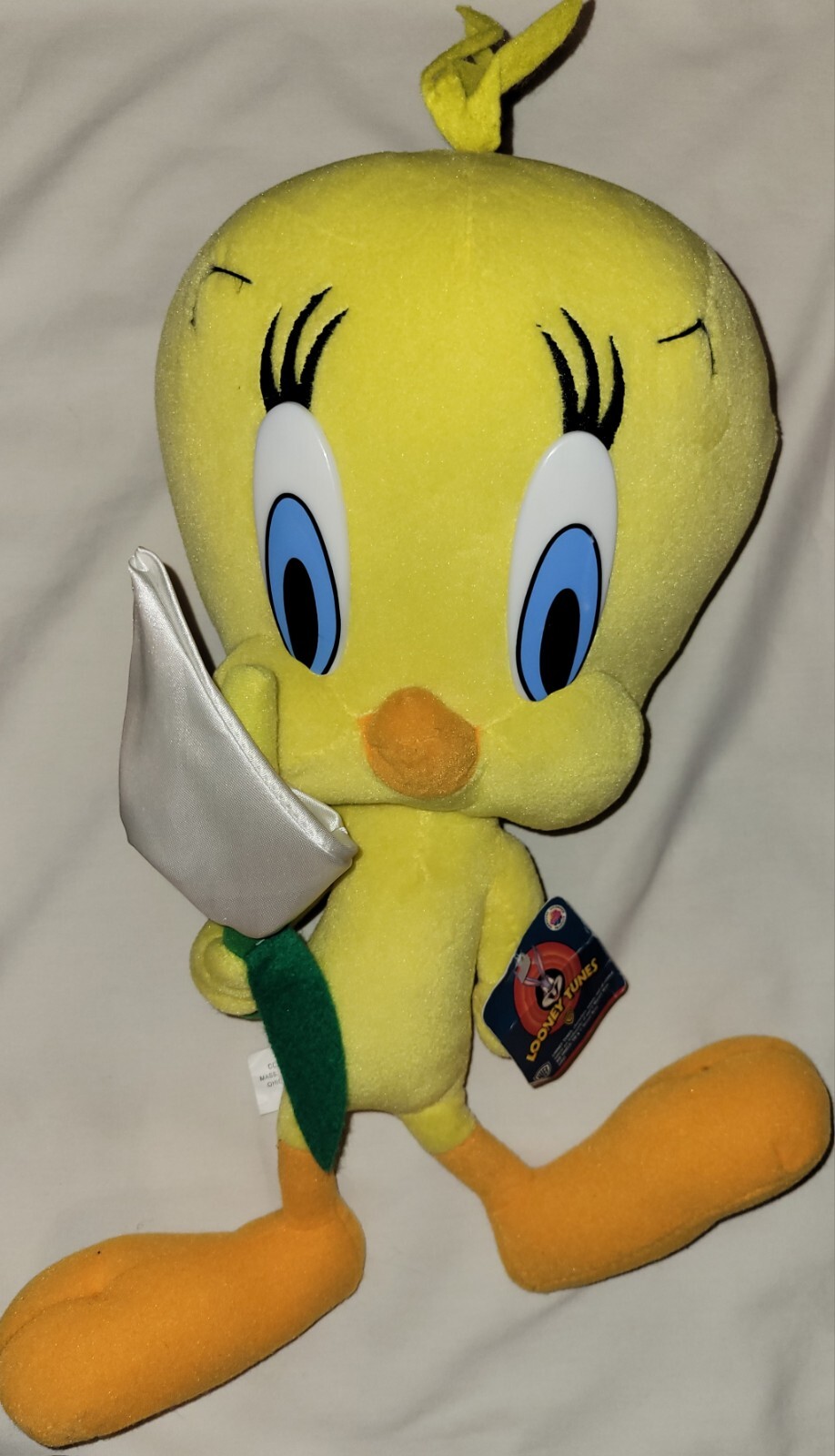 Nanco Looney Tunes Yellow Tweety Bird 14' Flower Easter Lily Plush 2002 ...
