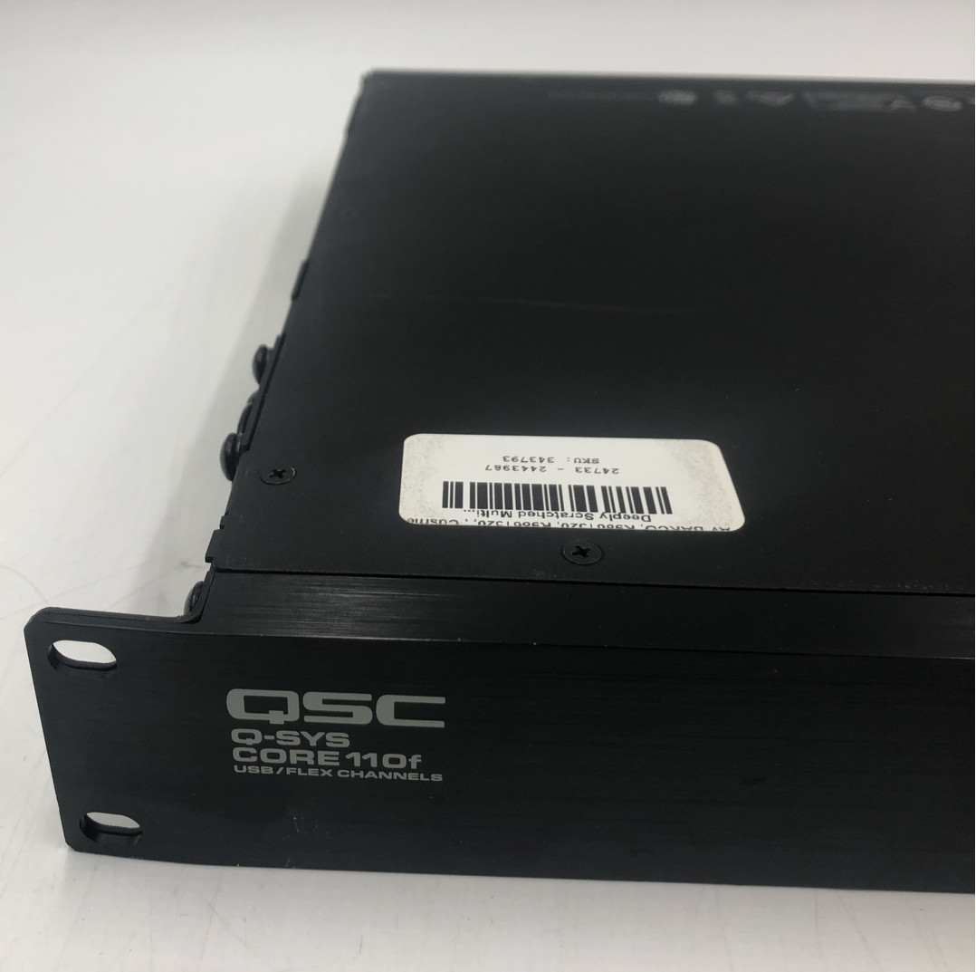 QSC CORE110F Networkable Core 110f Audio Processor for sale online | eBay