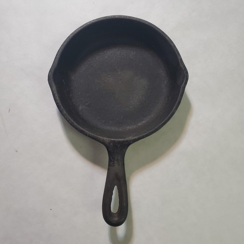 Cast Iron Frying Pans - Small 6 inch - 3 SK MADE USA H2 | eBay