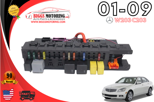 2001-2009 Mercedes Benz W203 C203 Front Fuse Box Relay 209 545 09 01 | eBay