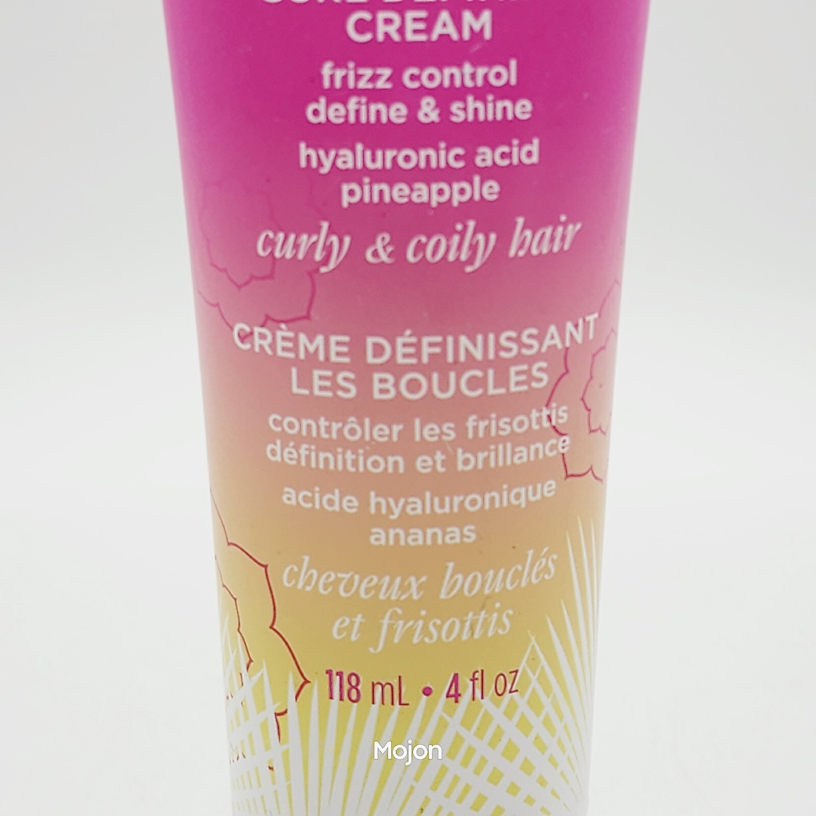 Pacifica Swirl Pineapple Curly Coily Defining Cream Frizz Control 4 fl ...