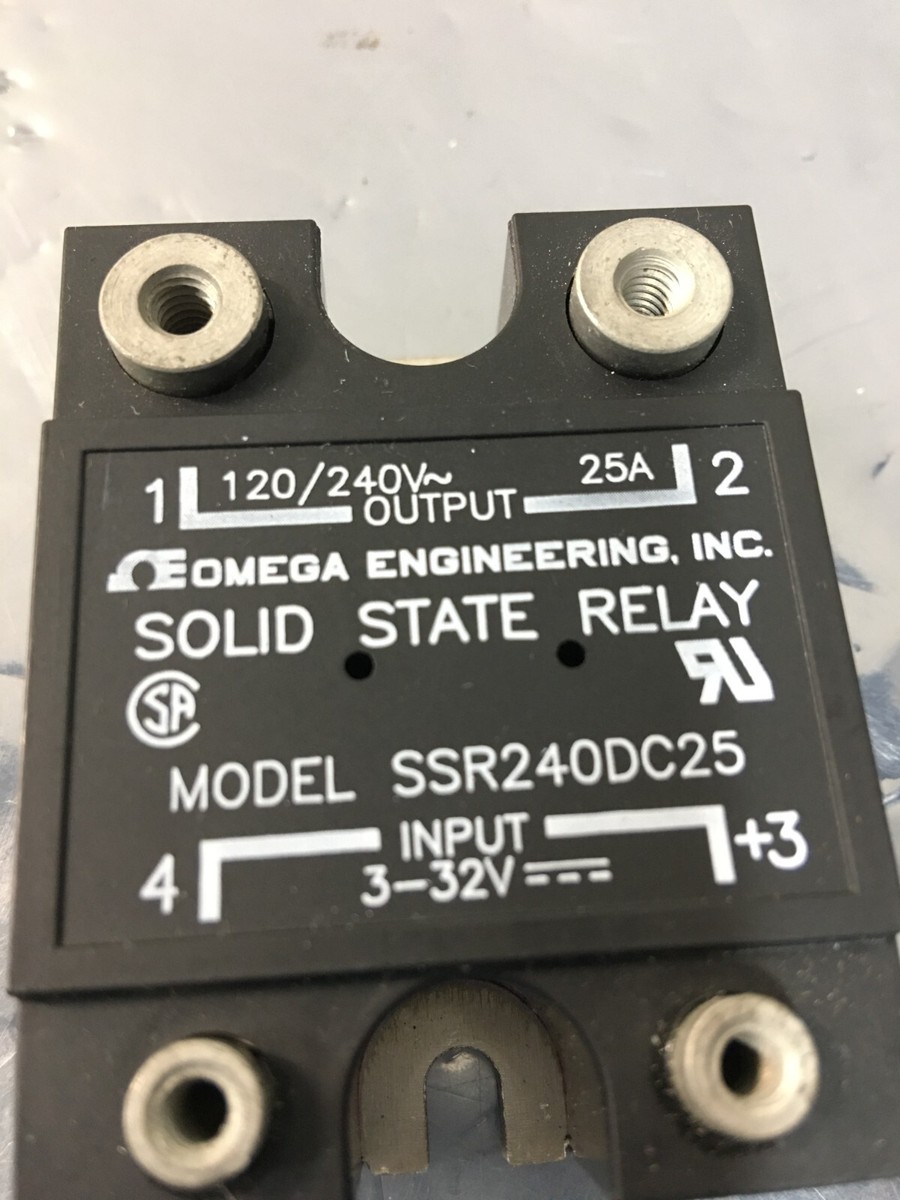 Omega Solid State Relay Ssr 240 45