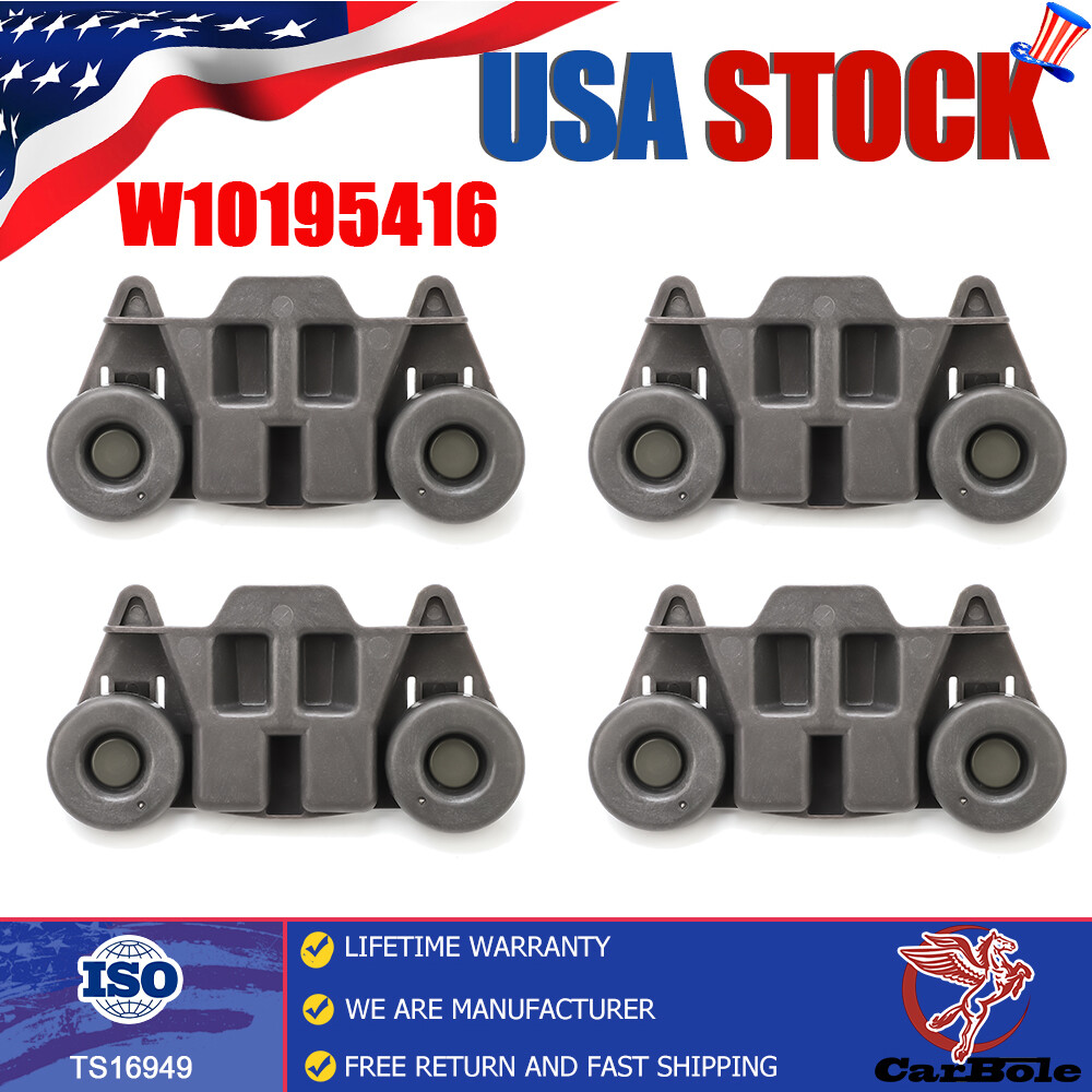 W10195416 Dishwasher Lower Rack Wheel W10195416V, AP5983730, PS11722152 ...