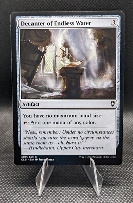 MTG Decanter of Endless Water Commander Legends: Battle for Baldur's ...