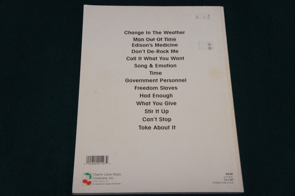 TESLA - Psychotic Supper - Guitar Tab Music Book | eBay