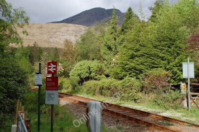 Photo 6x4 A station with a view, Achnashellach Lair/NH0148 The summit ...