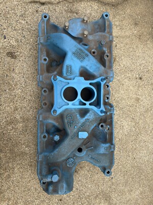OEM 289 302 Ford 2 Barrel Intake Manifold Fairlane Comet Mustang C60E ...