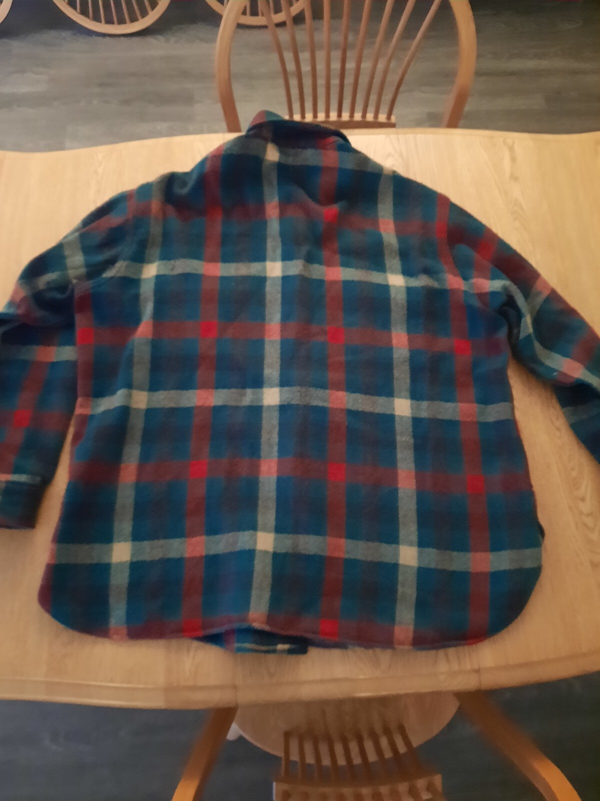 Vintage Maine Guide Wool Flannel Long Sleeve Shirt Si… - Gem