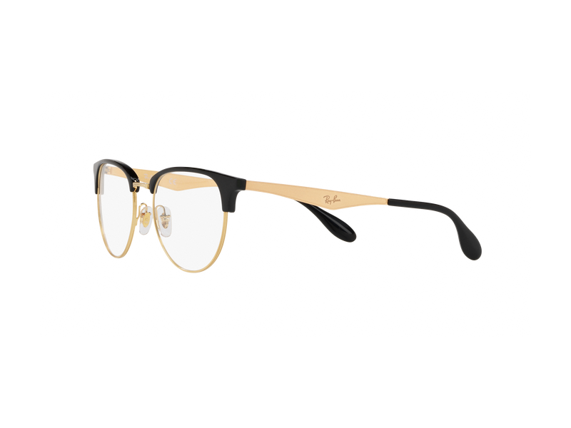 Glasses Spectacles frame Ray Ban RX6396 black gold metal 5784 | eBay