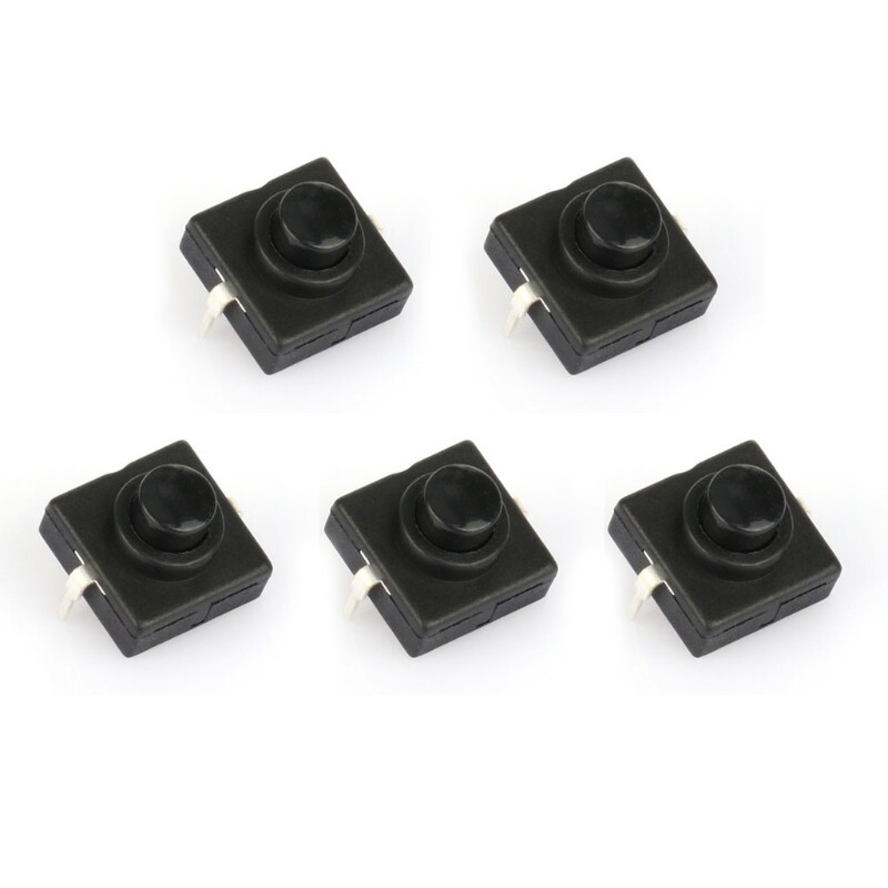 Flashlight Button Switch Lamp Light On Plastic for Button Swit | eBay