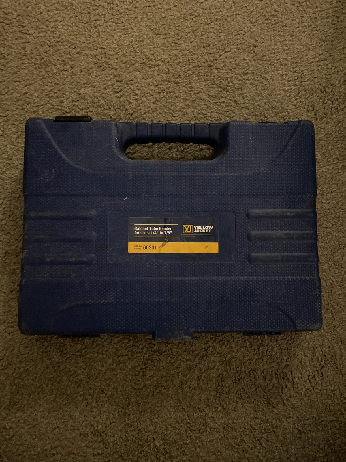 Yellow Jacket 60331 Ratchet Tube Bender for Sizes 1/4" to 7/8" w/ tool ...